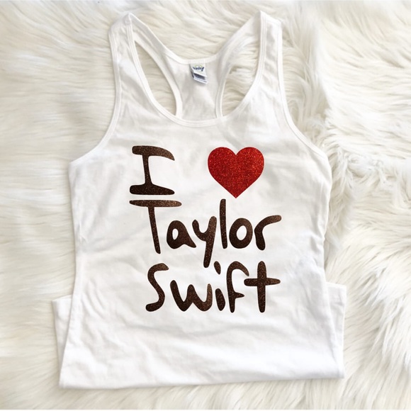 Shirts & Tops | I Love Taylor Swift Shirt Concert Girls And Women ...